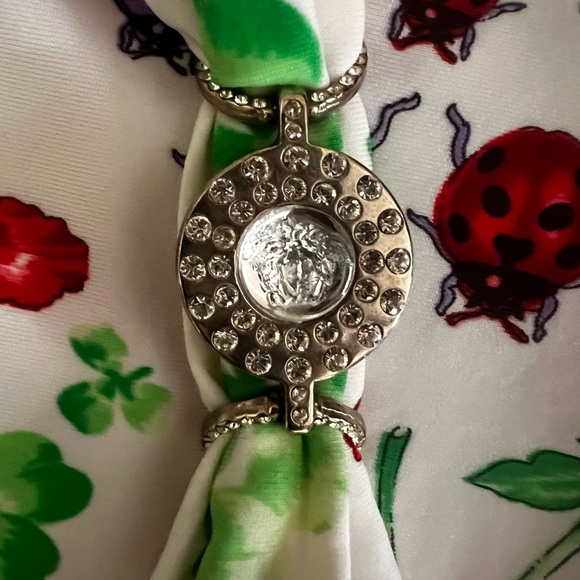 Versace | Dresses | Nwt Rare Versace Insects Butterfly Print Halter ...